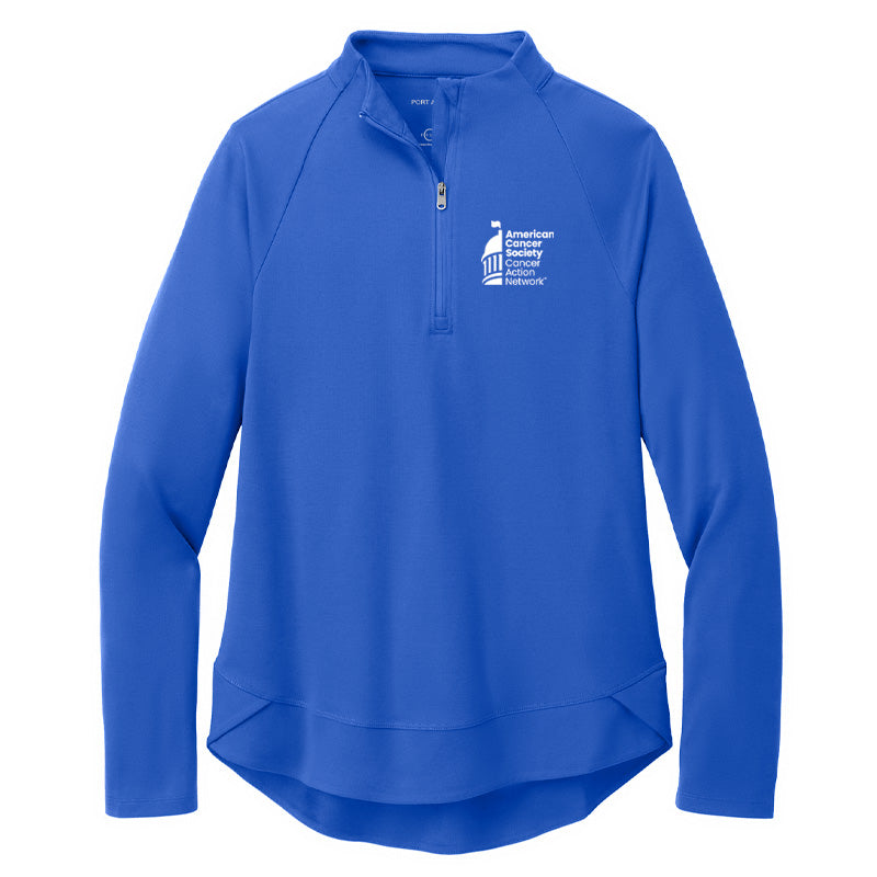 ACS CAN Ladies Cypress 1/4-Zip – American Cancer Society eStore
