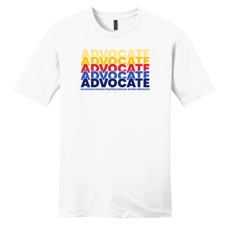 ACS CAN Advocate T-Shirt - White – American Cancer Society eStore