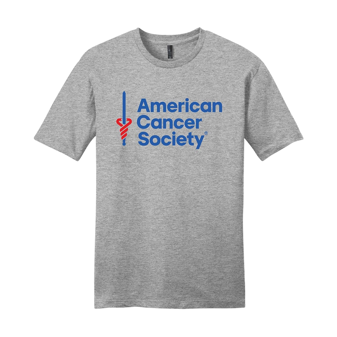 District Threads T-Shirt - Light Heather Grey – American Cancer Society ...